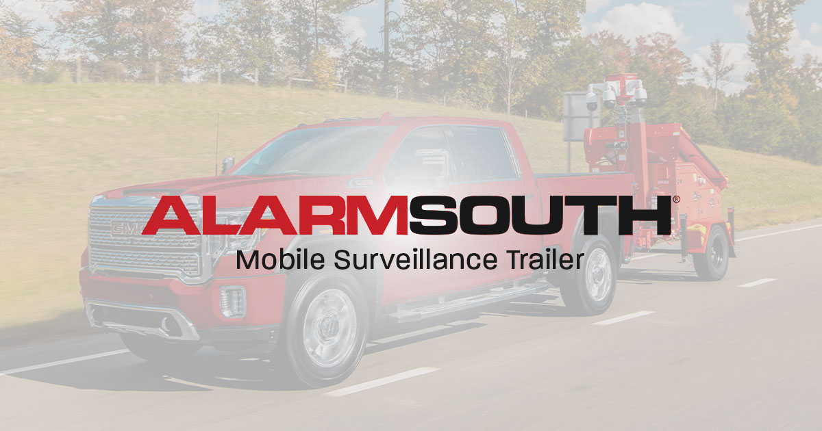 Mobile Security Trailer | AlarmSouth®